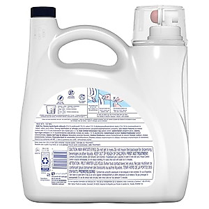 Tide Free & Gentle Liquid Laundry Detergent, 100 Loads, 132 fl oz, Tide Laundry Detergent, Clean Laundry Detergent