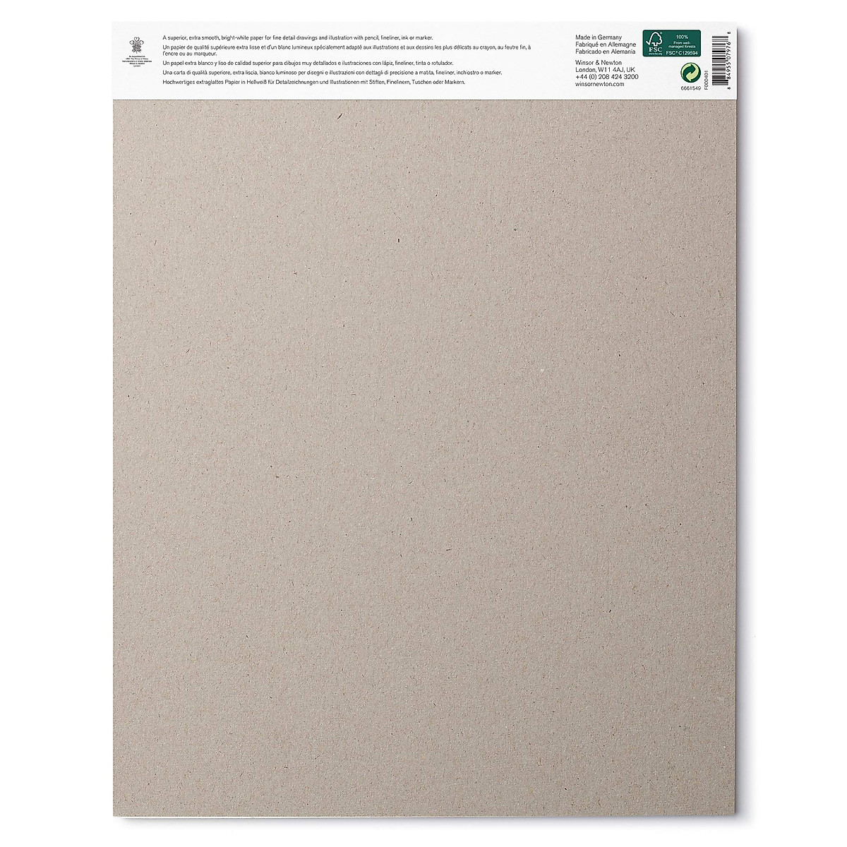Winsor & Newton, Bristol Paper Pad 250 gsm, 11x14", 20 Sheets