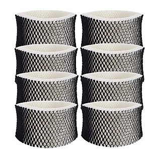Lxiyu 8-Pack Humidifier Wicking Filter Compatible with Holmes Humidifier Replacement Filter HWF62 & HWF62CS, Filter A