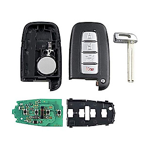 OCPTY 1X keyless Entry Remote Key Fob for Kia Sportage for Hyundai Sonata Elantra for Kia Sorento Soul Rio Forte Forte5 Optima for Kia Borrego 267ALHMFNA04 SVIHMFNA04 95440 3Q000