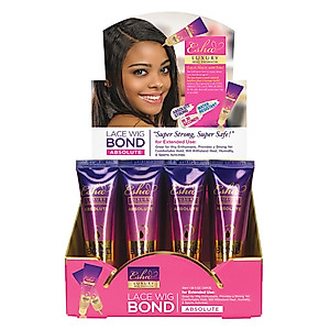 Esha Absolute Lace Wig Bond - Invisible Wig Bonding Glue: Water and Oil-Resistant, Non-Toxic Formula for a Gentle, Secure Hold