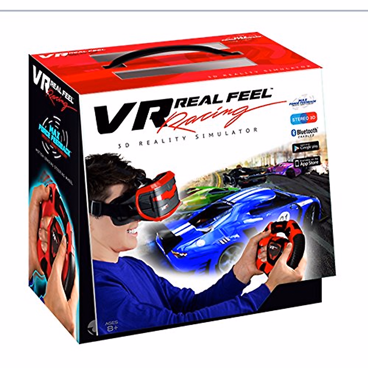 VR Real Feel Virtual Reality Car Racing Gaming System with Bluetooth ...