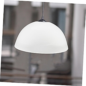 OSALADI Pendant Light Shade Glass Case Frosted Glass Lamp Shade Chandelier Shade Ceiling Fan Light Covers Pendant Lampshades for Bedroom, Living Room Pendant Light Shade Glass Case