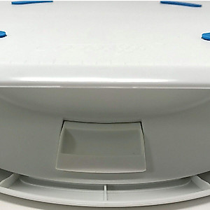 Ateco Reversible 2-Sided Revolving Cake Decorating Stand, Plastic Turntables and Base, 12 by 16-Inch and 12-Inch Diameter, White