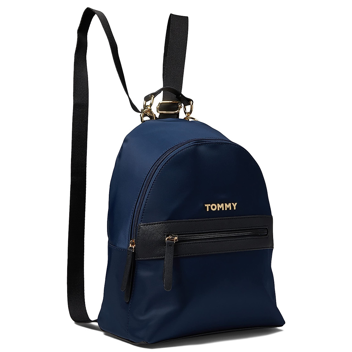Tommy Hilfiger Kendall II Medium Dome Backpack-Smooth Nylon Black One Size