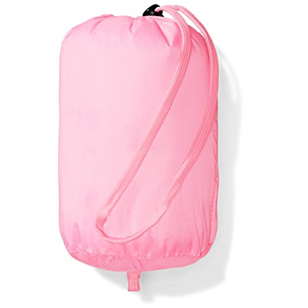 Amazon Essentials Girls' Lightweight Water-Resistant Packable Hooded Puffer Jacket, Neon Pink, Small