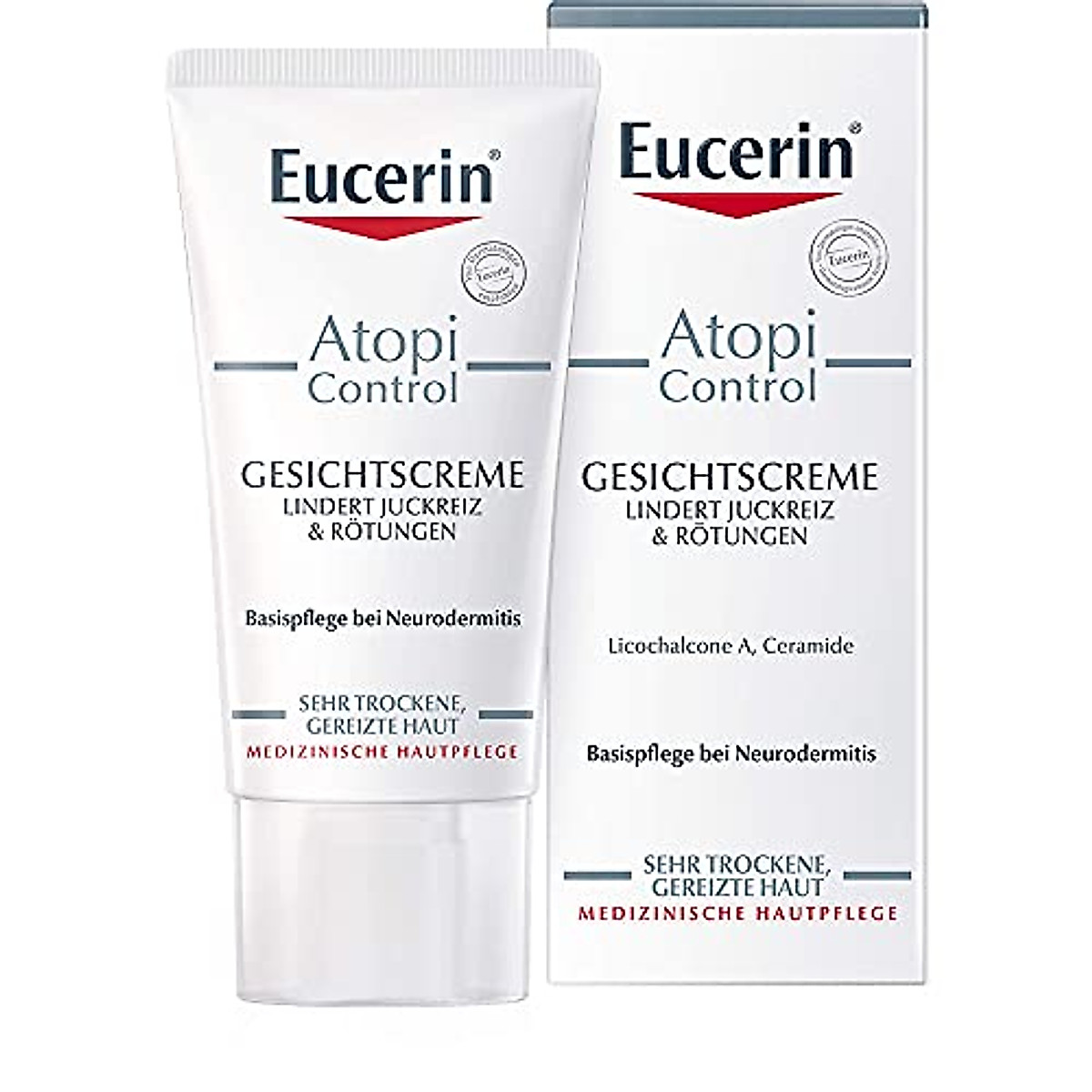 Eucerin Soothing Atopicontrol Cream 12% Omega + Licochalcone A 50 Ml Tube
