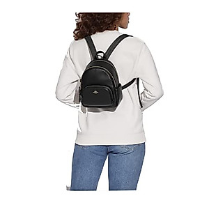 Coach Mini Court Backpack (IM/Black)