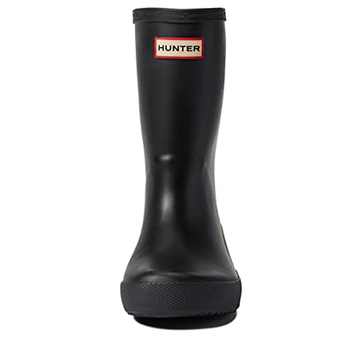 Hunter Little Kids Original First Classic Rain Boot, Black, 7