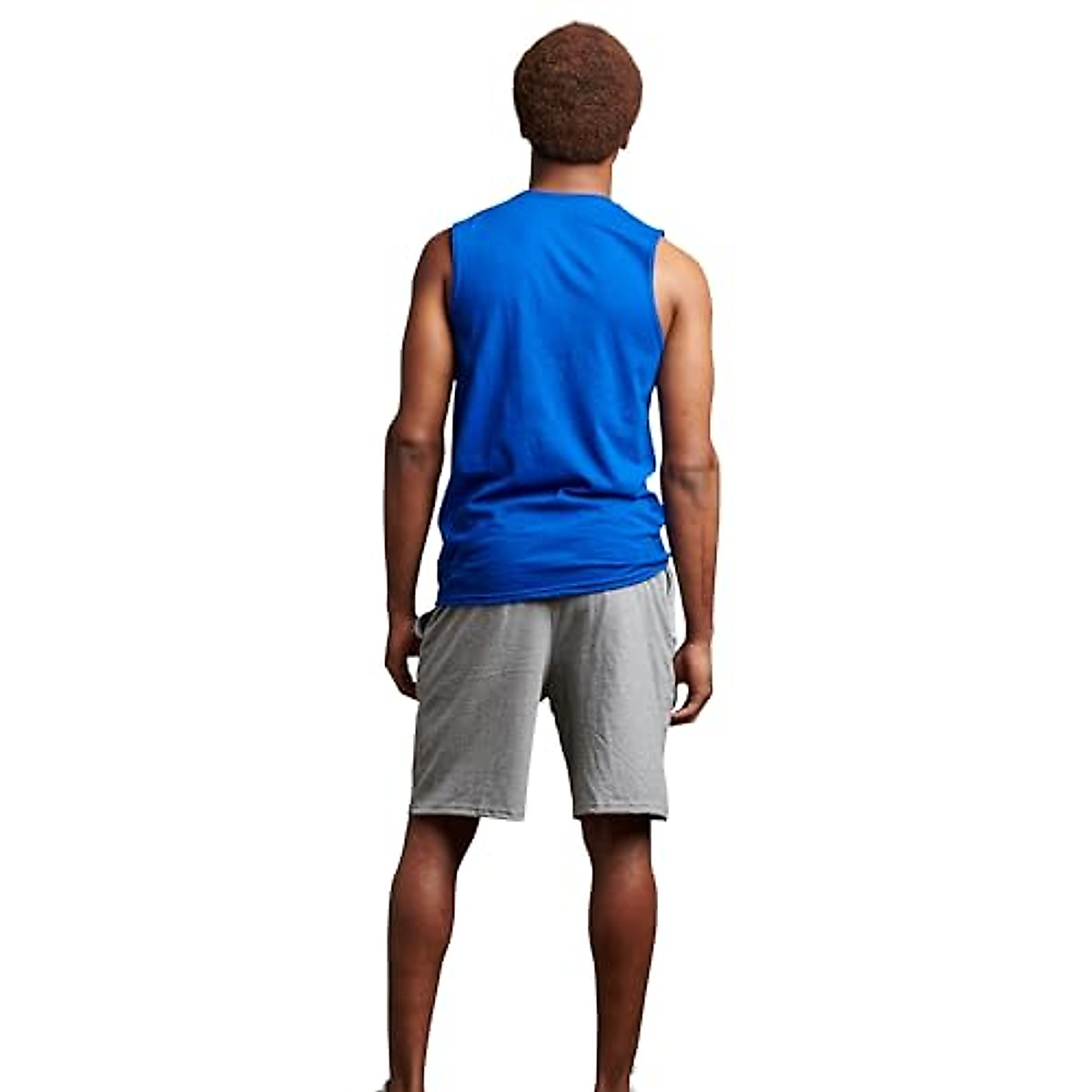 Russell Athletic Mens Cotton & Jogger with Pockets Short, Basic Cotton - Oxford, 3X-Large US