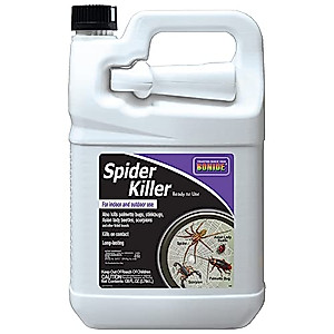 Bonide Spider Killer, 128 oz Ready-to-Use Spray for Indoors & Outdoors, Long Lasting Formula Kills on Contact