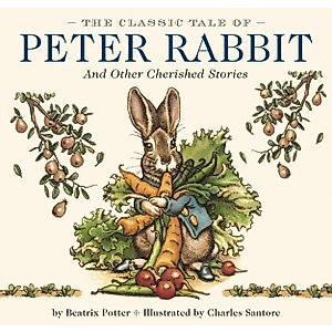 The Classic Tale of Peter Rabbit Hardcover: The Classic Edition by acclaimed Illustrator, Charles Santore (Perfect Gift For Easter, Baby Showers, or ... (Charles Santore Children's Classics)