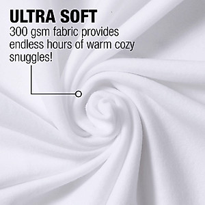 LOGOVISION Star Trek Lightweight Baby Blanket, 30"X40", Recruit Stamped Unisex for Infants Girls & Boys