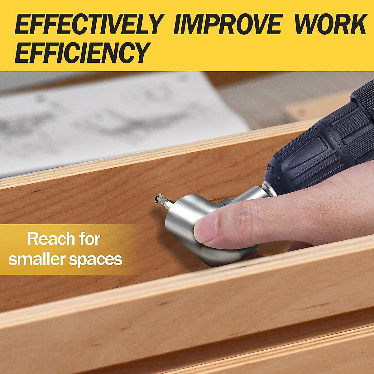 Stocking Stuffers for Men Adults Women Husband Dad Father Mother Teens Christmas Gifts Cool Gadgets 3-Piece 1/4 3/8 1/2" Socket WrenchImpact Socket Adapter Set Tools Extension Drill Adapter Bit Set