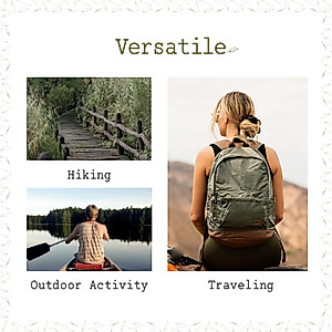 TSD Urban Canvas Backpack,Durable Hiking Lightweighted Casual Daypack Backpacks,Sturdy Travel Backpack Perfect for Work and Travel