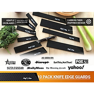 Chef Sac Chef Knife Backpack with 10-Pack Knife Guards Included