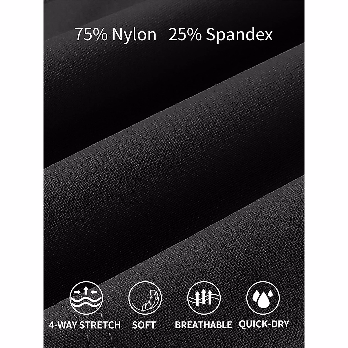 ATTRACO Tennis Outfits for Women with Shorts Pockets Contrast Binding Workout Dresses Black S