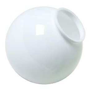 Beam Lighting 6-inch White Acrylic Replacement Globe - Cover for Ceiling, Wall Fixtures, Lamp Posts, or Streetlights
