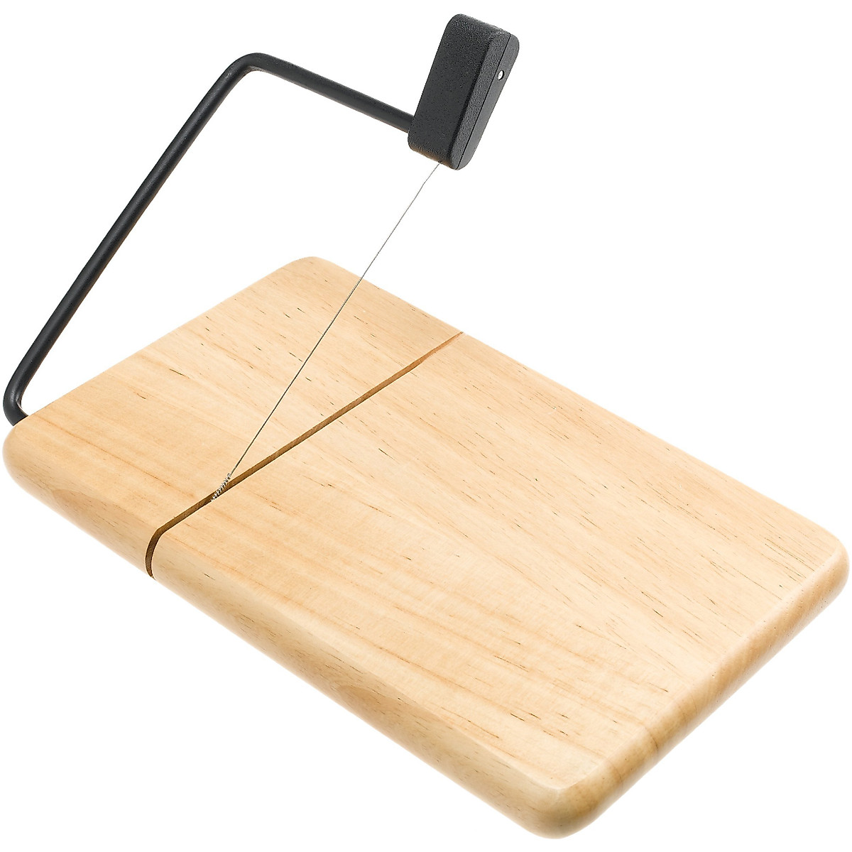 Prodyne Thick Beechwood Cheese Slicer, 9 ½" x 6" x ⅞"