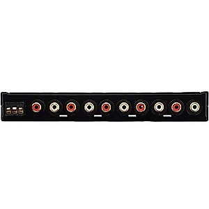 Gravity EQ15 1/2 Din Five Equalization Bands Car Audio Equalizer EQ Front, Rear +Master Volume Control with up to 9 Volts RMS of Output/Three Stereo RCA Output