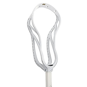 STX Duel 3 Unstrung Lacrosse Head for Faceoffs, White
