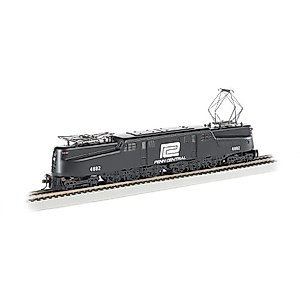 Bachmann Industries GG1 Electric DCC Ready Penn Central Black with White Lettering #4882 HO Scale Train Car