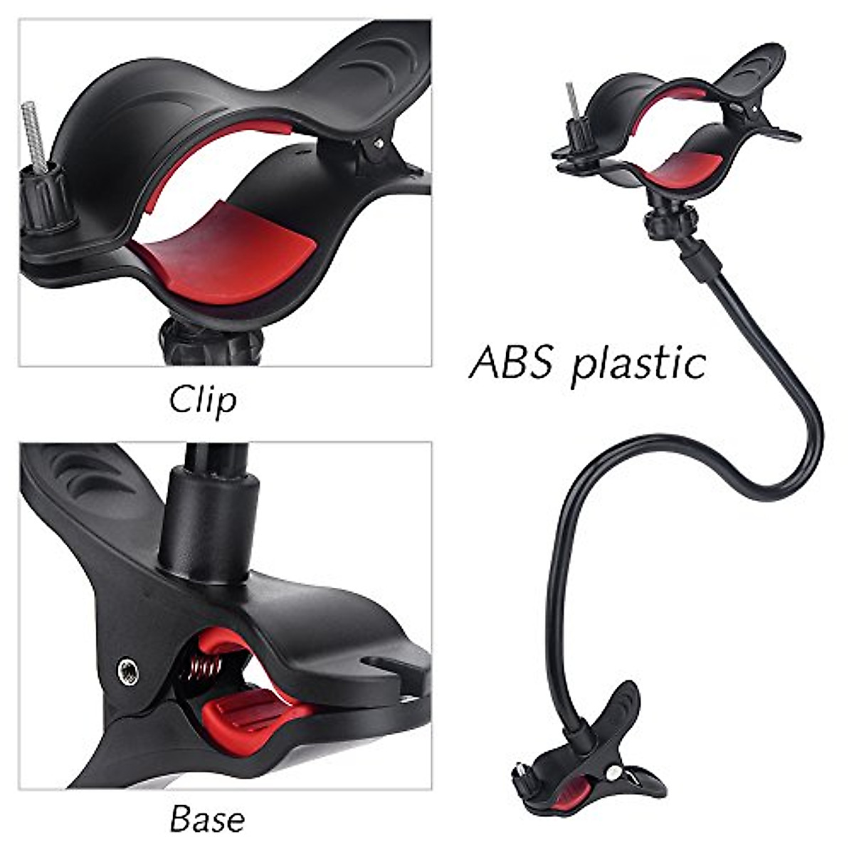 360 Degree Adjustable Kids Babies Water Milk Feeding Bottle Holder Clamp Bracket,Keep Bottles Secure & Off The Floor,Improves Hand Eye Coordination and Motor Skills