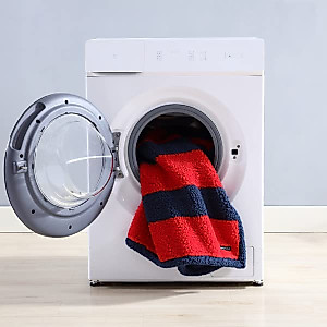 Nautica Throw Blanket Ultra Soft Plush Sherpa Home Décor, All Season Bedding, 50 x 60, Lawndale Blue/Red