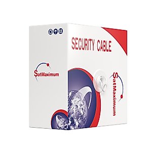 Cables Direct Online 500ft Solid 22/2 Alarm CCA Cable for Low Voltage LED, Burglar System, Fire Detector, Security Station, Door Bell, 22AWG 2 Conductors Wire