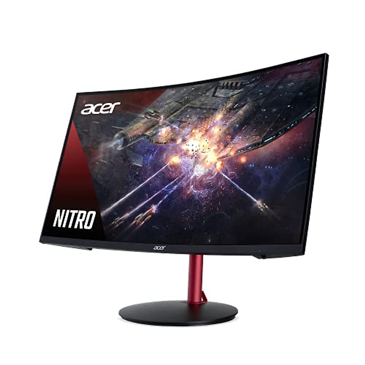 Acer Nitro XZ272U Pbmiiphx 27" 1500R Curved Zero-Frame WQHD (2560 x 1440) Gaming Monitor | AMD FreeSync | Up to 165Hz | 4ms (G to G) | HDR 400 | 95% sRGB (1 x Display Port & 2 x HDMI 2.0 Ports)