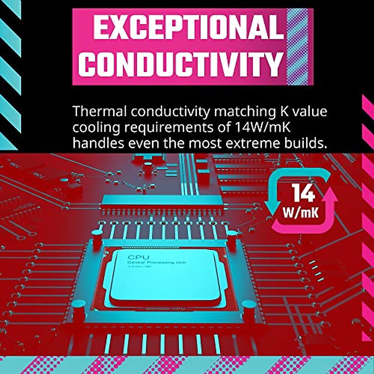 Cooler Master CryoFuze Premium Performance Thermal Paste, Nanoparticles, | 2 Grams | Thermal Compound (for GPU, CPU, Consoles, Laptops Graphics Cards, Heat Sinks)