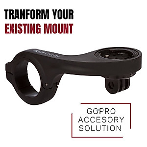 KOM Cycling Aero Garmin Bike Mount from GoPro Adapter for Garmin Bike Mounts and Wahoo Elemnt Mounts Bundle