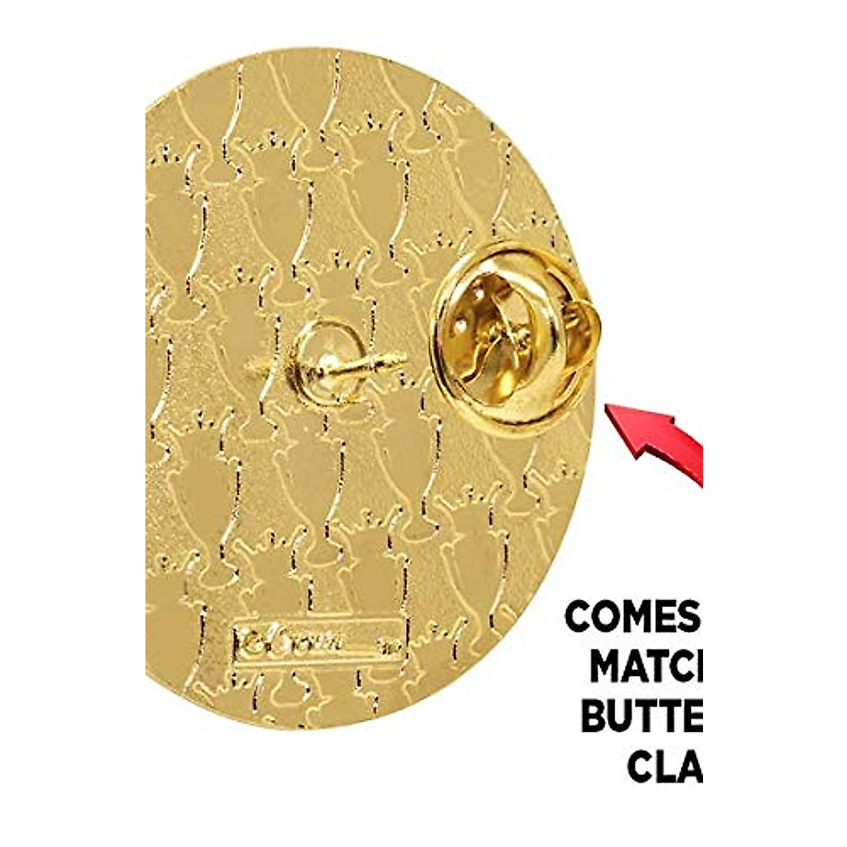 Crown Awards South Carolina State Flag Pins - Shape of South Carolina Lapel Pins, 30 Pack