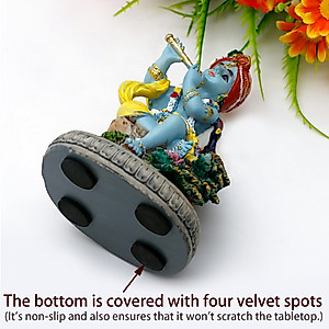 Hindu God Lord Krishna Statue – 4.3" H Indian Idol Krishna Sculpture India Wedding Baby Shower Return Gifts Diwali Gifts Home Office Mandir Temple Puja Gifts Murti Pooja Item