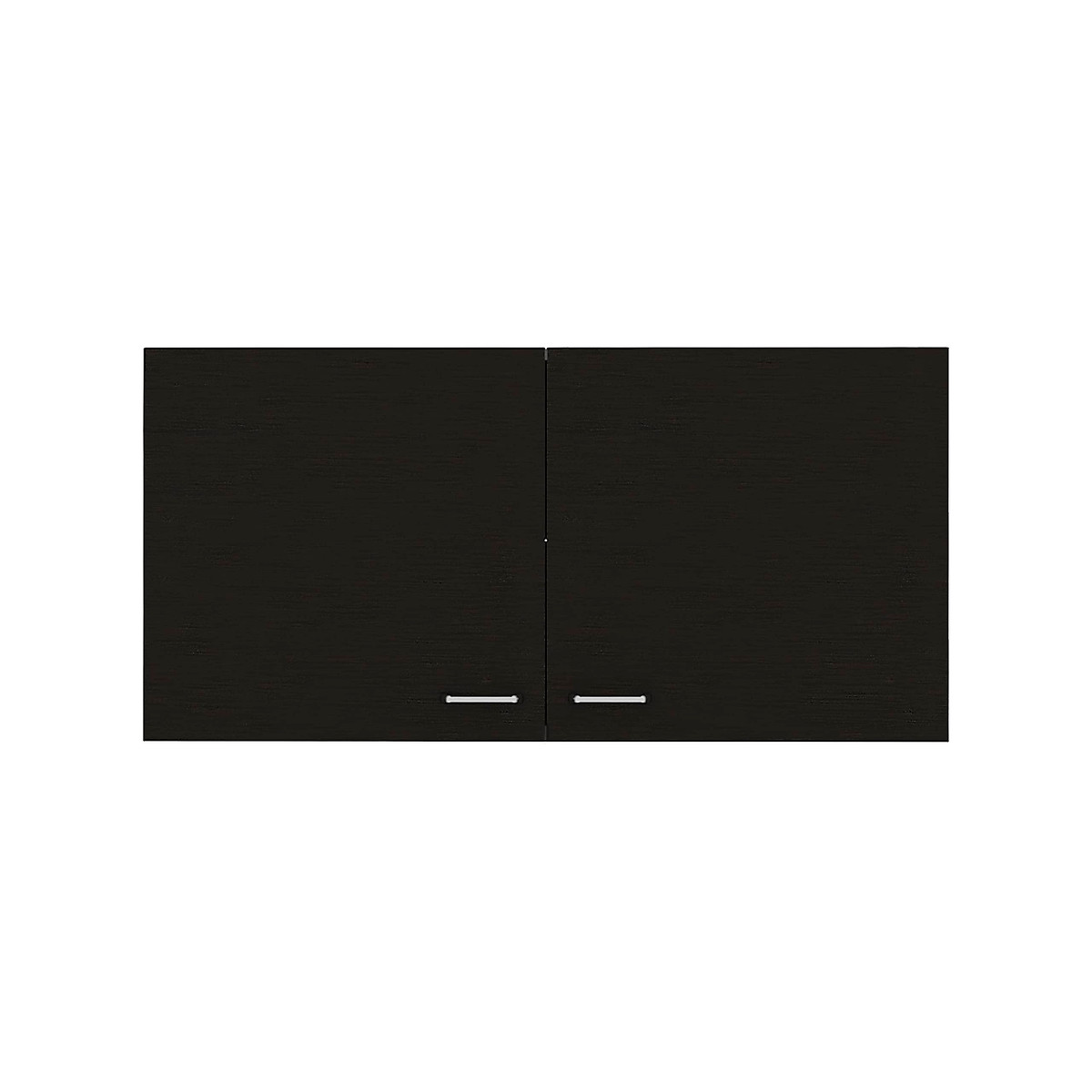 TINGSING Wall Cabinet for Kitchen or Laundry Room Storage, Double Door Cabinet and Shelf, 19.3''H X 39.3''W X 12.6''D, Perfect for Office, Garage or Bathroom, Black