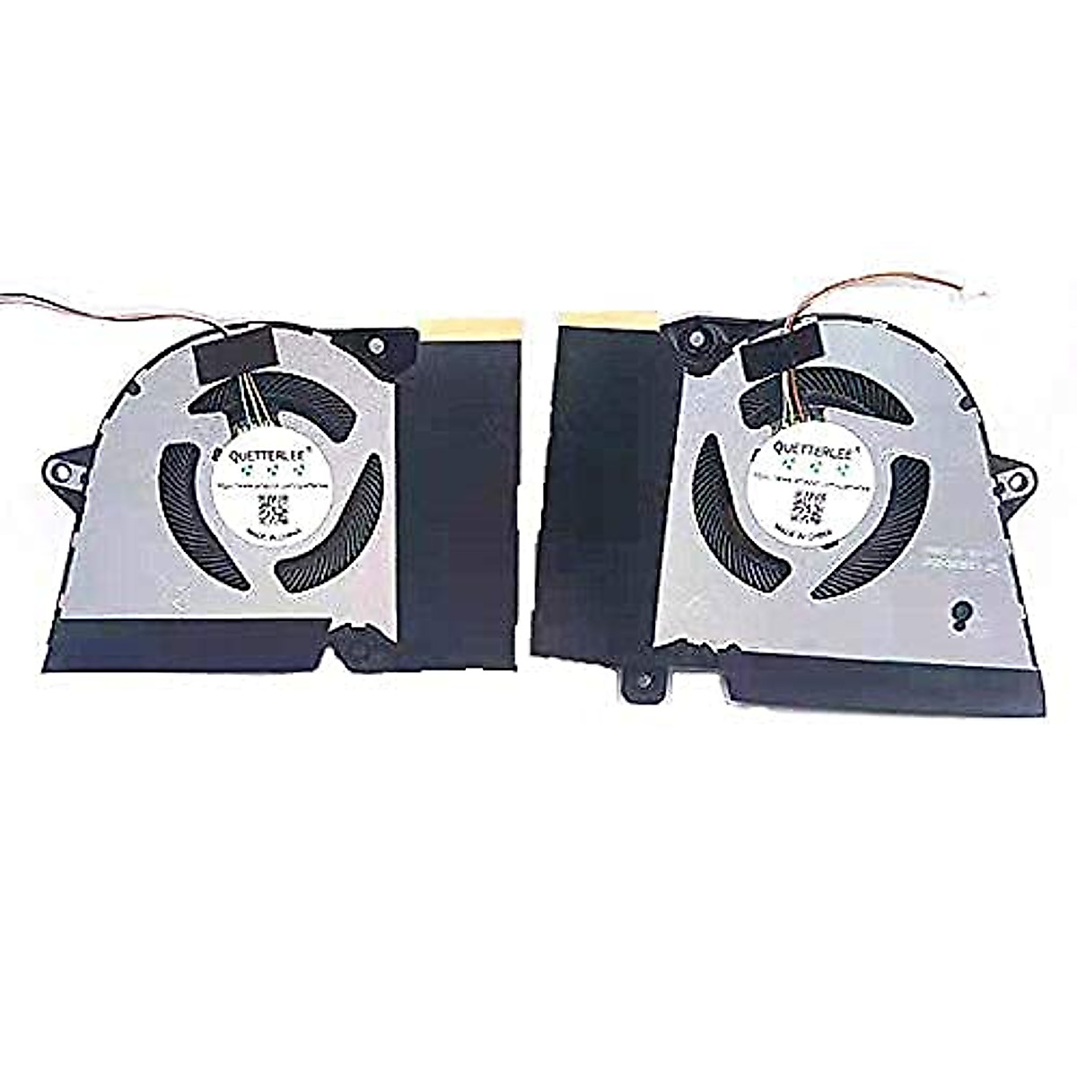 QUETTERLEE New Laptop CPU+GPU Cooling Fan for ASUS Rog Zephyrus G14 GA401I GA401IV GA401IU GA401IH GA401II GA401IH-BR7N2BL GA401IHR Series DFSCK22115181H FMBC DFSCK22105182H FMBB DC12V 1A Fan