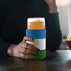 2 PCS Bashkortostan Flag Can Cooler Party Gift Beer Drink Coolers Coolies