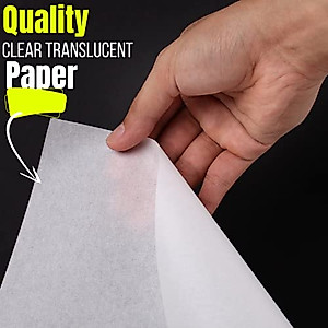 Mr. Pen- Tracing Paper Roll, 12”, 20 Yards, White Tracing Paper, Tracing Paper, Trace Paper, Trace Paper Roll, Pattern Paper, Drafting Paper, Tracing Paper for Sewing Patterns, Roll of Tracing Paper