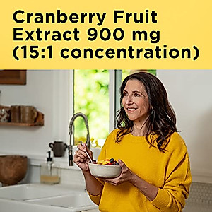 Nature Made Cranberry with Vitamin C, Dietary Supplement for Immune and Antioxidant Support, 120 Softgels, 60 Day Supply