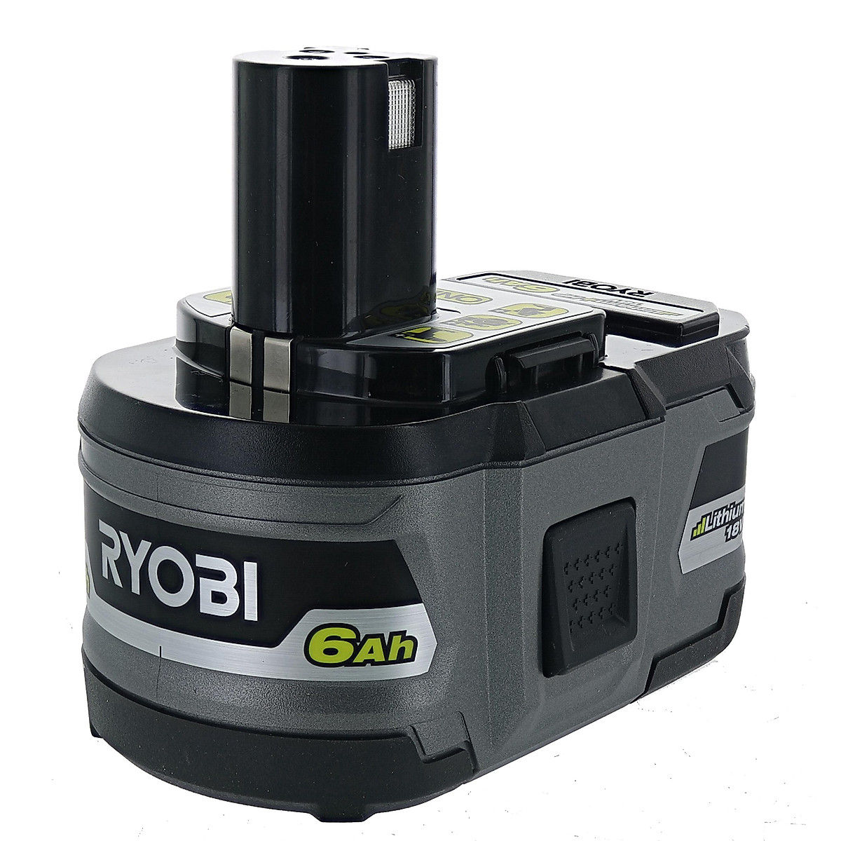 Ryobi P193 6.0 Amp Hour 18V Lithium Ion Battery w/ Onboard Fuel Gauge