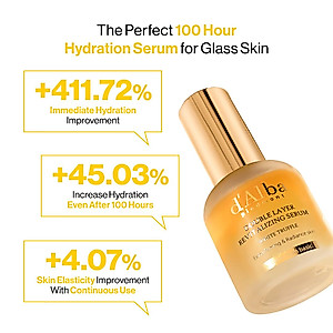 d'alba Piedmont Italian White Truffle Double Layer Revitalizing Serum, 100hr Hydration, Hyaluronic Acid and Centella Asiatica, Skin Firming and Tightening, Long-lasting Korean Skin Care (1.01 fl.oz)