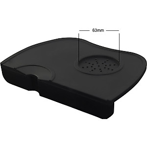 Apexstone Silicone Coffee Tamper Mat, Espresso Silicone Mat 8 Inch X 6 Inch, Espresso Tamper Mat, Coffee Tamp Mat