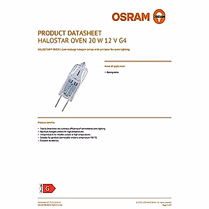 Osram Northstar AV P-VIP 150/1.0 P22 Bare Lamp Replacement