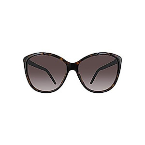 Marc Jacobs Women's MARC69/S Cat-Eye Sunglasses, Dark Havana/Brown Gradient, 58 mm