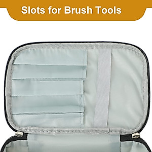 Meiyuuo Cute Makeup Bag Small Cosmetic Bags for Women Girls Gift for Teens Medium Pouch for Purse Essentials Toiletry Zip Pouch PU Waterproof Organizer Case (Cow Print)