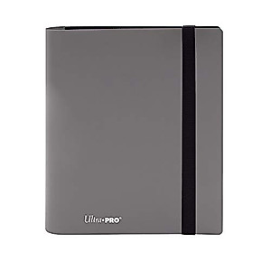 Ultra Pro E-15386 Eclipse 4 Pocket Pro Binder-Smokey Grey