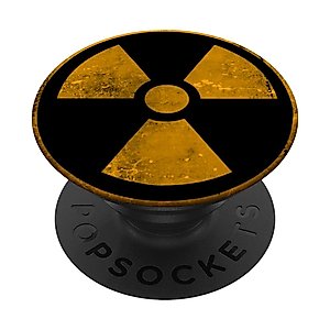 Radiation Pop Mount Socket Danger Vintage Grip X-Rays Hazard PopSockets PopGrip: Swappable Grip for Phones & Tablets PopSockets Standard PopGrip
