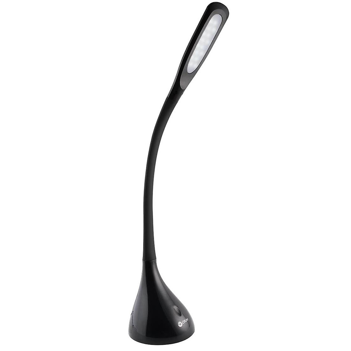 OttLite Creative Curves LED Desk Lamp with Adjustable Neck - 4 Dimmable Brightness Settings with Energy Efficient Natural Daylight LEDs for Home Office, Computer Desk, & Dorms