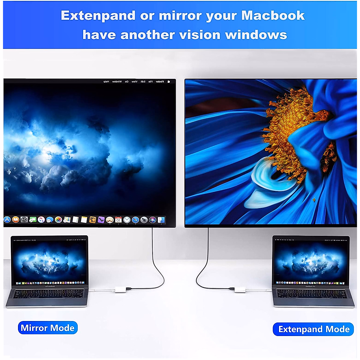 USB-C Digital AV Multiport Adapter, Apple MFi Certified Digital AV Dongle with HDMI 4K@60Hz & USB-A 3.0 & 100W Charge for iPhone 15, MacBook Pro Air M1 M2 M3, iPad Pro, iMac, Samsung S24 and More