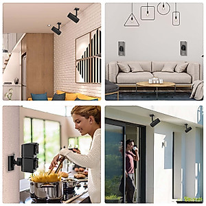 Dinghosen Wall/Ceiling Mount Bracket for UB-20 Series II ST535 ST525 ST520 535III 525III CM520 Virtually Invisible 300 Lifestyle 600 SoundTouch JC-II AM6-V AM10-V AM10IV Black (Set of 5)